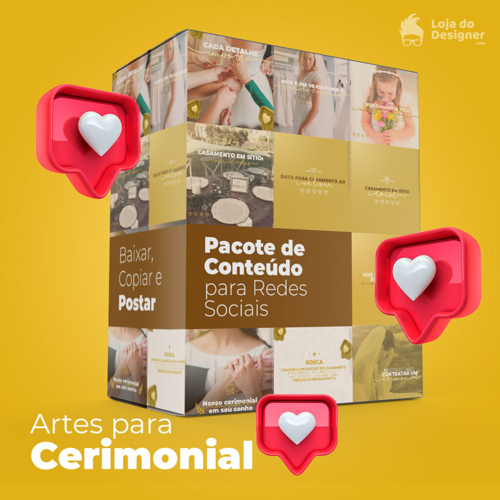 Pacote Cerimonial (+130 Artes) - Loja do Designer Pacote Cerimonial (+130 Artes) - Loja do Designer